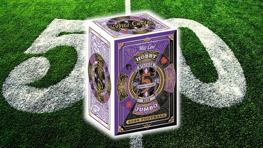 2026 wild card 5 card draw stacked deck jumbo box review