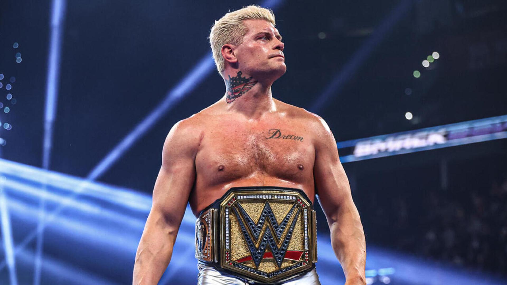 Cody Rhodes status for tonight WWE SmackDown
