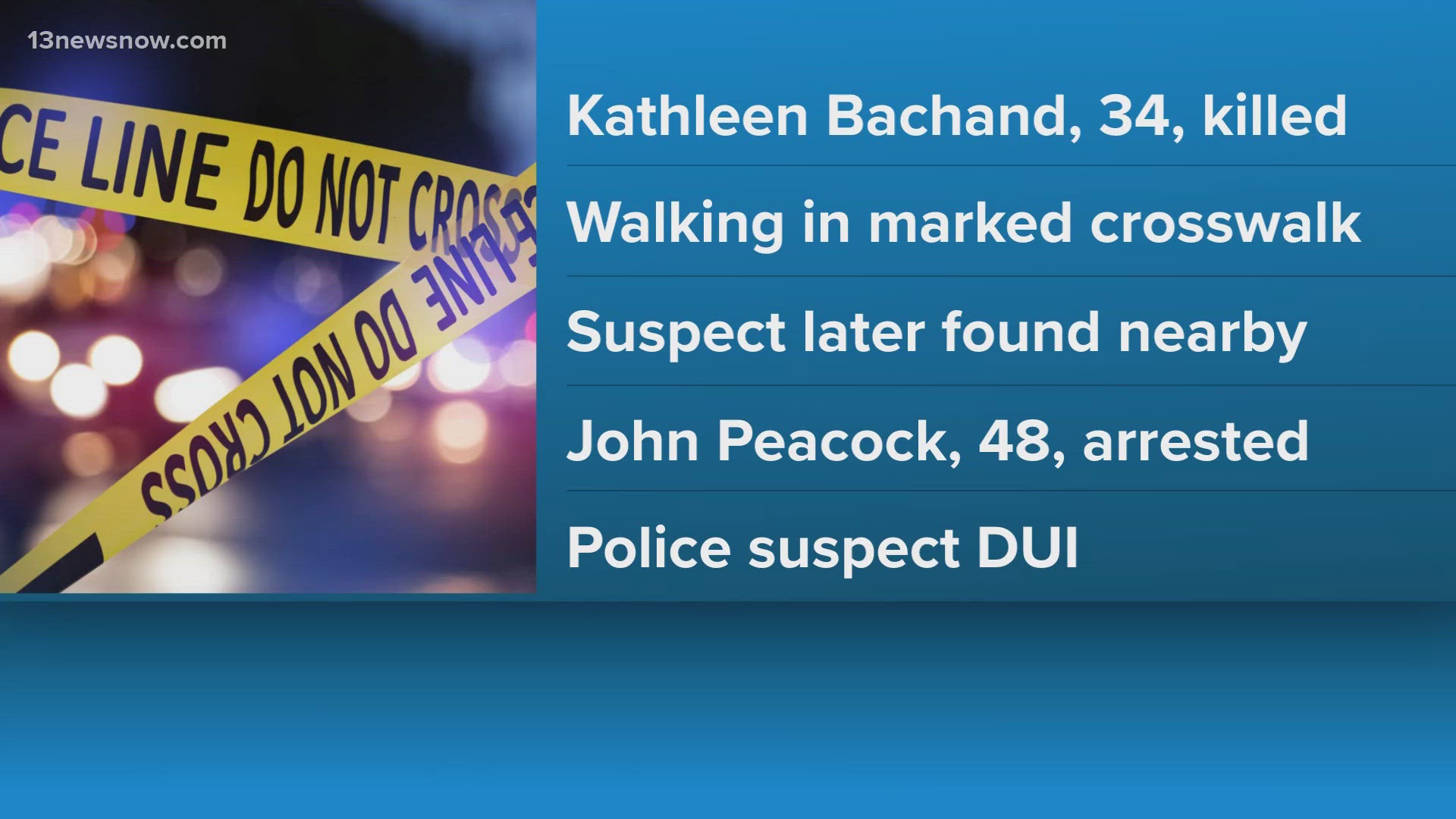 Pedestrian struck in Virginia Beach Thursday night, police investigating