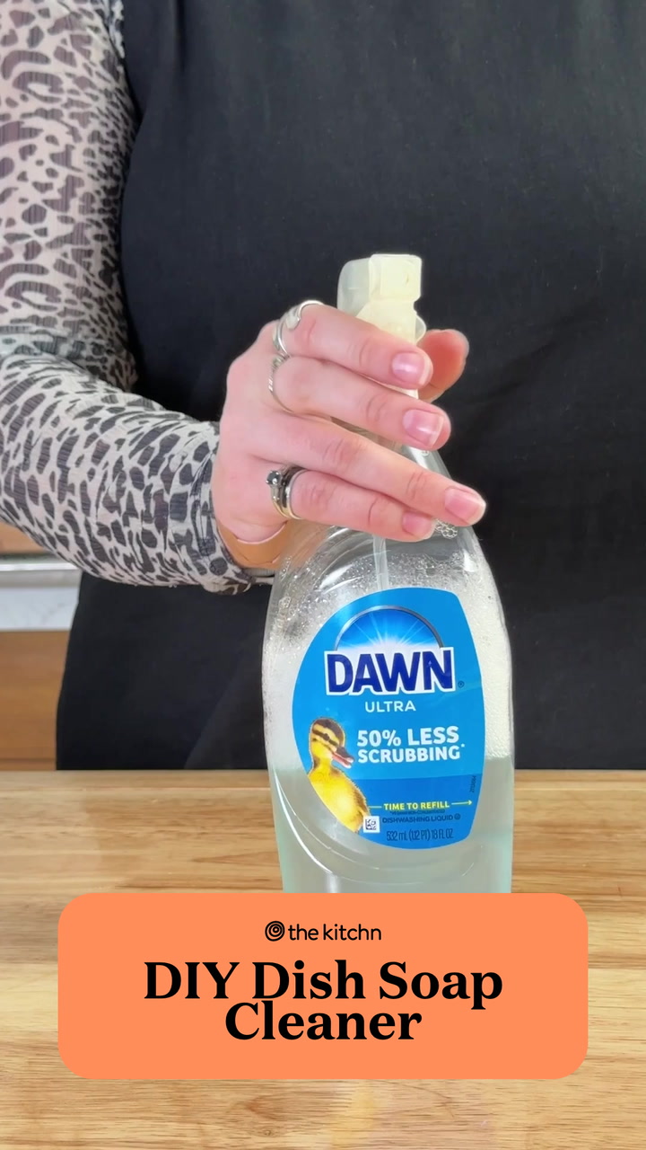 How to turn almost-empty dish soap into a multi-purpose cleaner