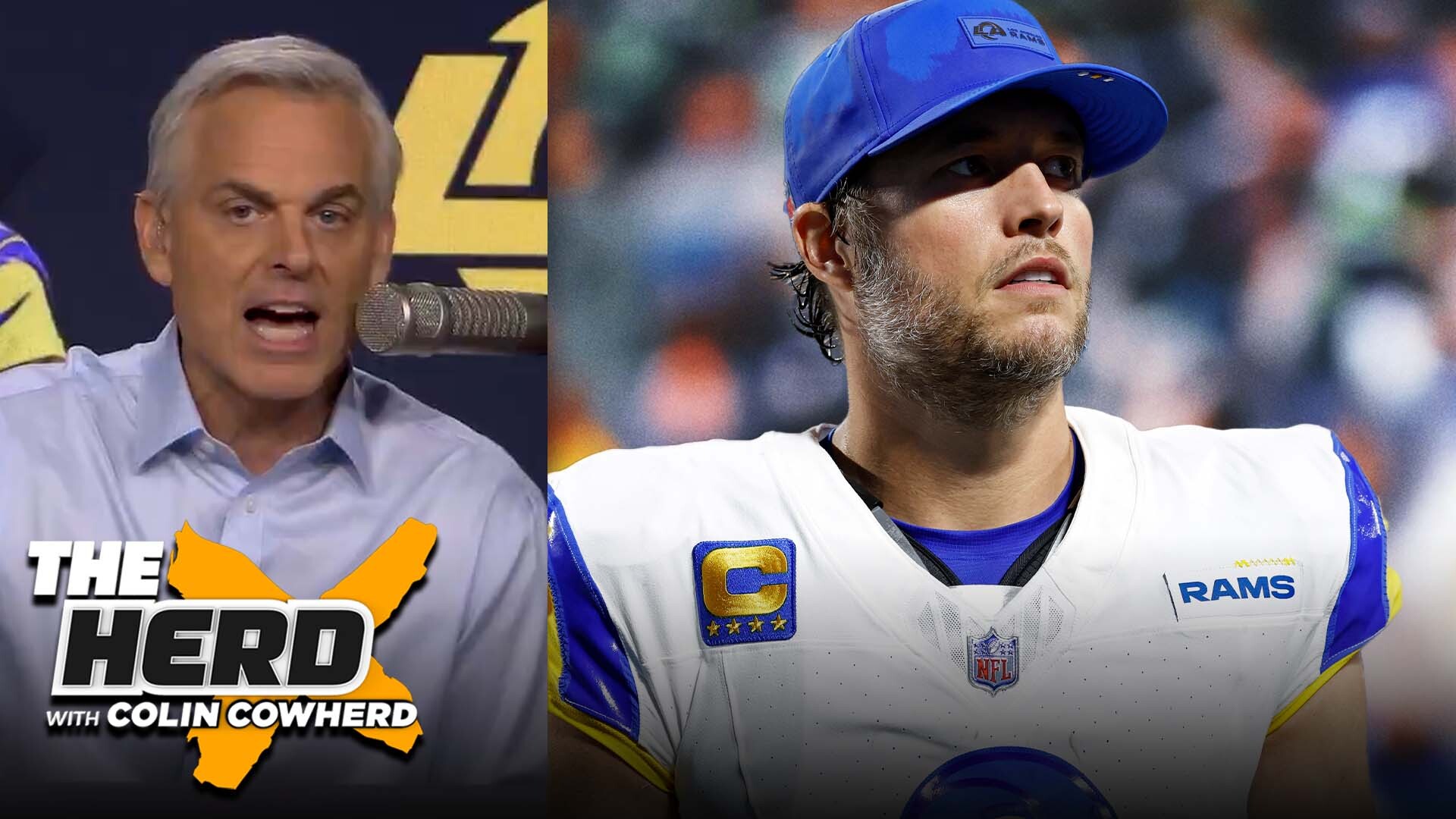 Cowherd reacts to Stafford's extension: "Win a Super Bowl now and next ...