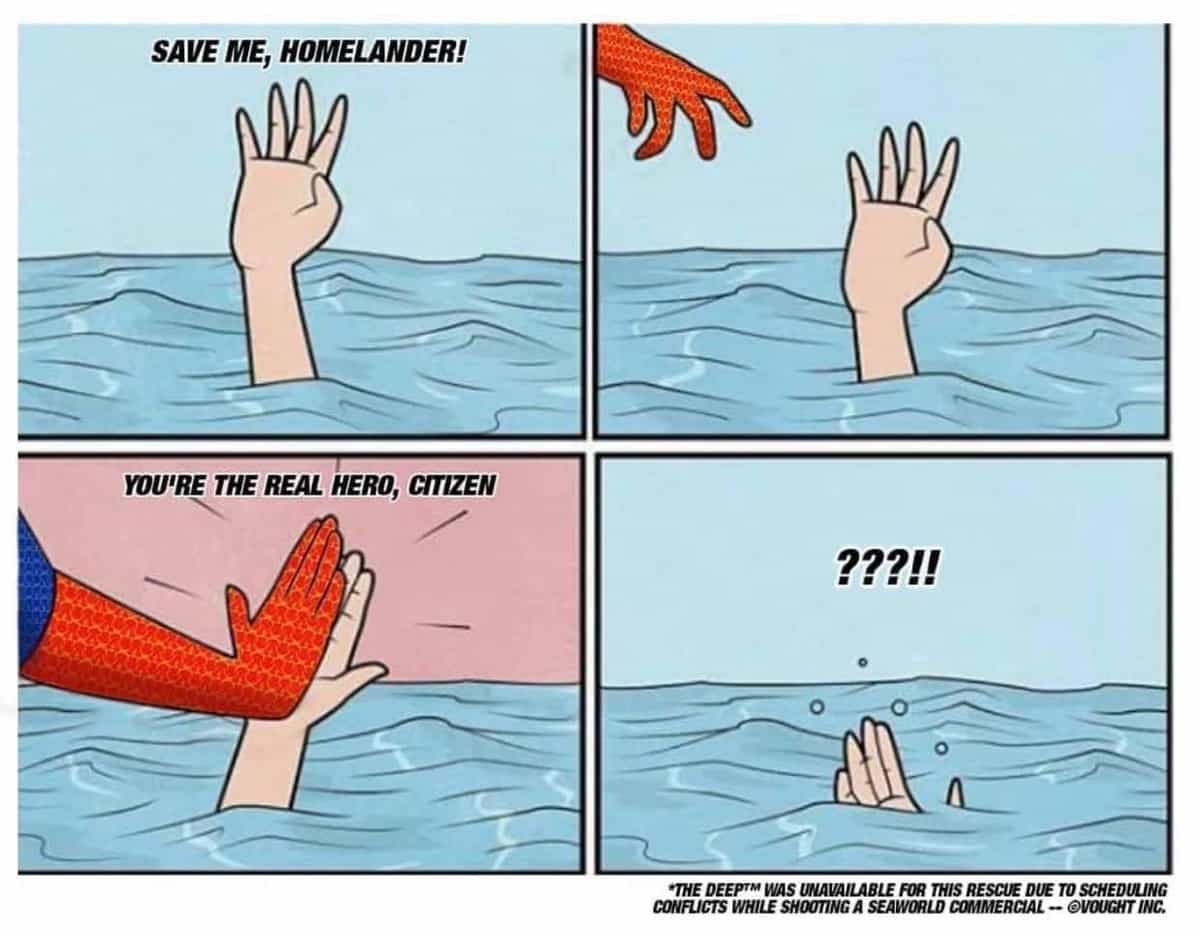 Funny memes about Homelander