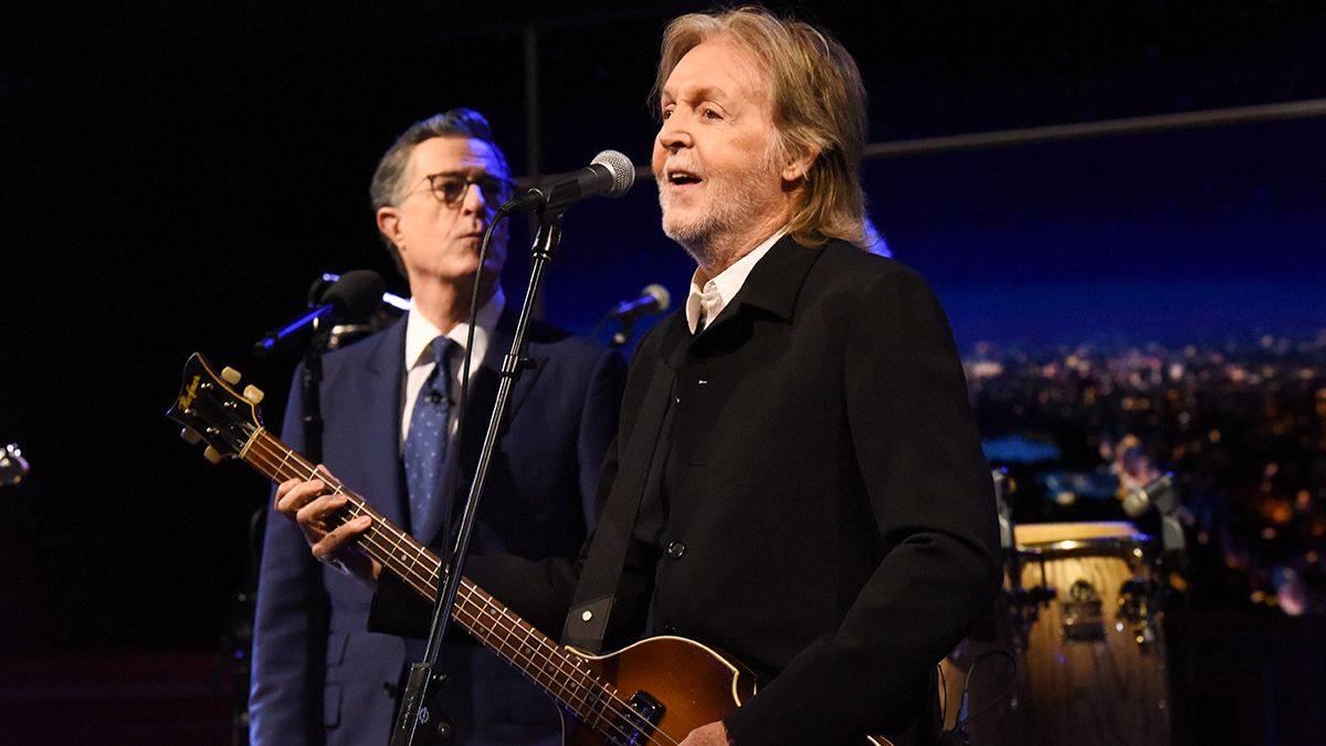 Paul McCartney recalls the Beatles' first US TV appearance on The Ed ...
