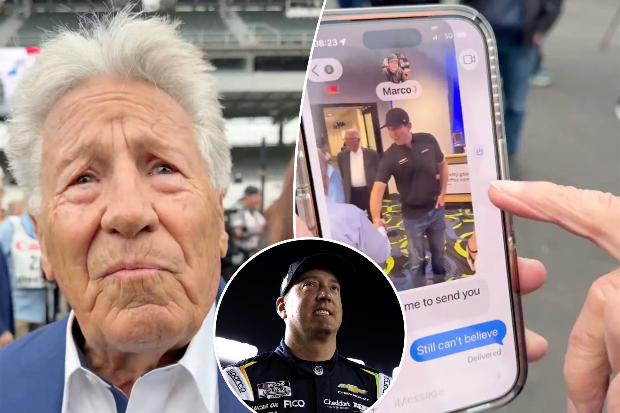 Racing legend Mario Andretti in shock at Kyle Busch’s death after ...