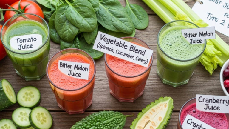 Best juice choices for type 2 diabetes: Safe options and healthy tips