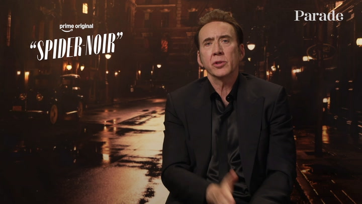 Nicolas Cage on Spider-Noir, Bogart, Bugs Bunny & his real friendship ...
