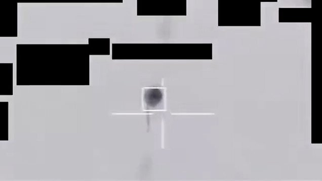 Moment 'Pentagon shoots down UFO' in new files released by US ...