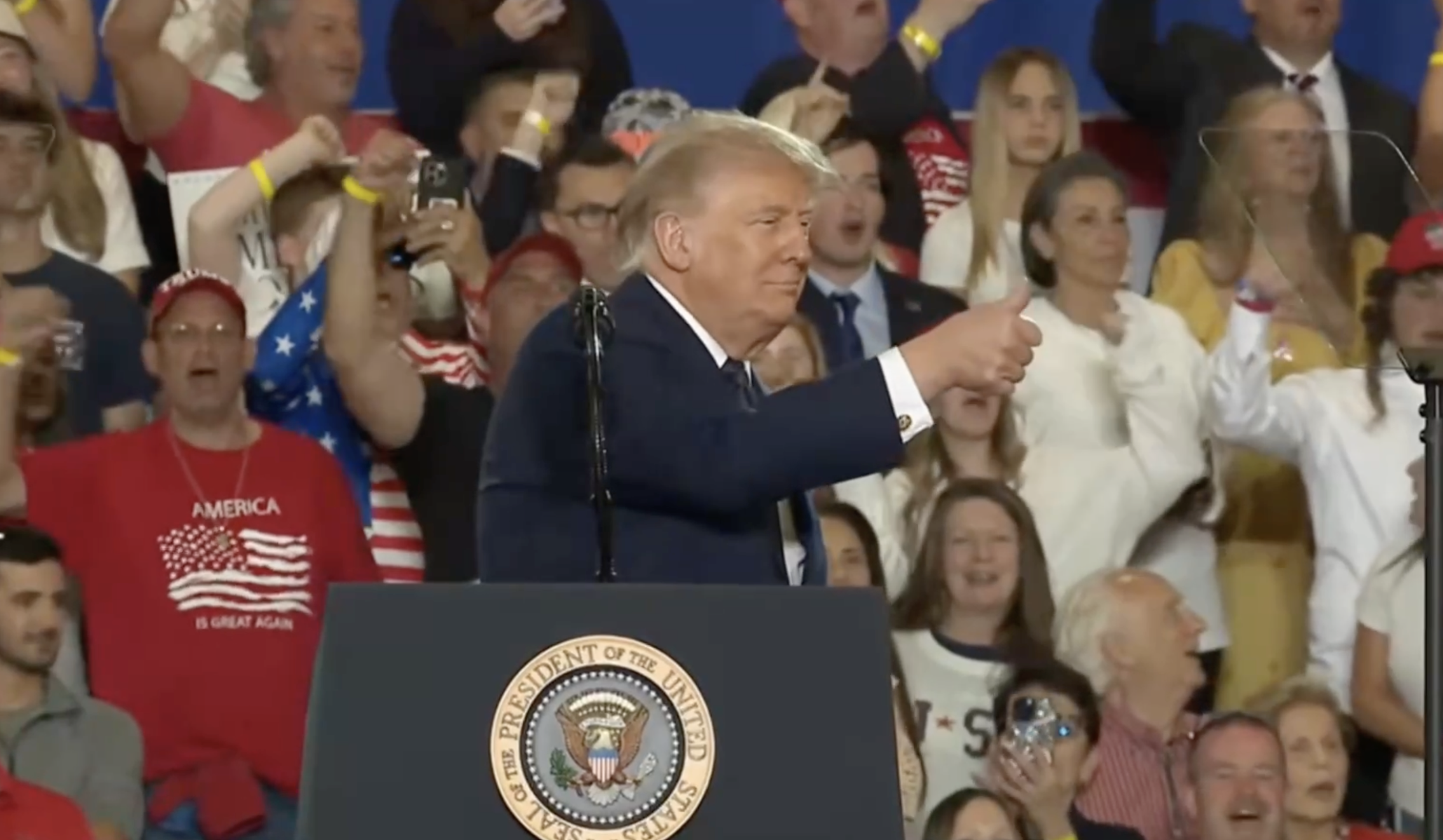 'Go Home To Mom': Trump Mocks Protestor At Event In New York After ...