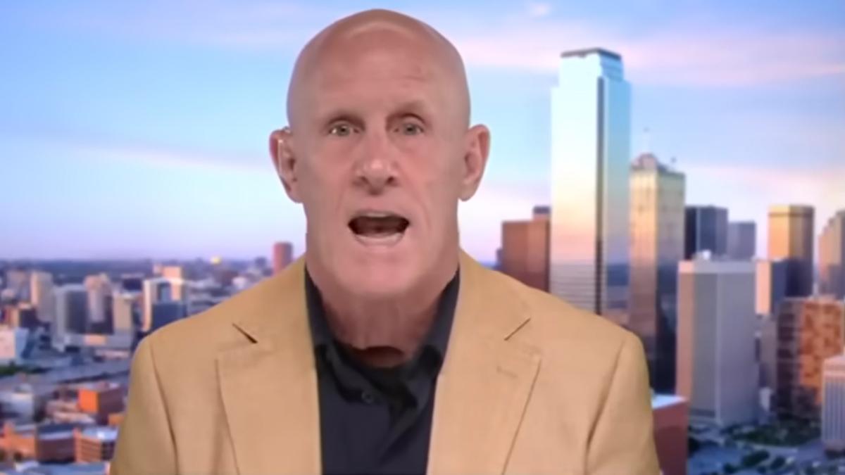 Fox News guest sparks theory he's wearing a mask in bizarre clip
