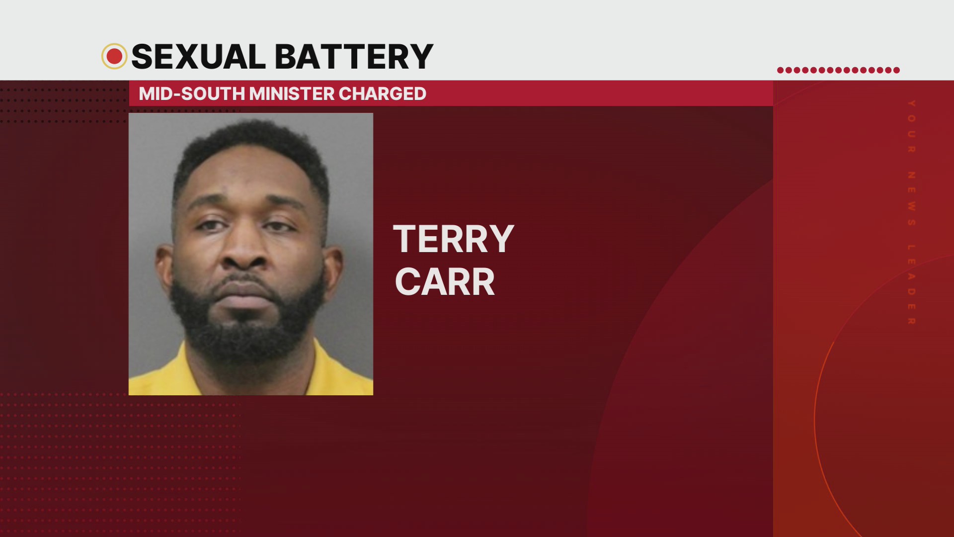Mid-South minister arrested on sexual battery charge involving teenage girl