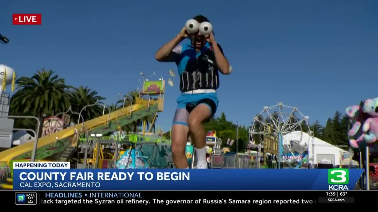 Sacramento County Fair 2026 | Meet Wilder the unicyclist juggler