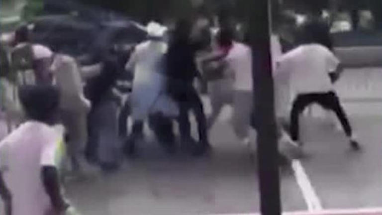 Video shows 'complete mayhem' during Atlanta high school graduation fight