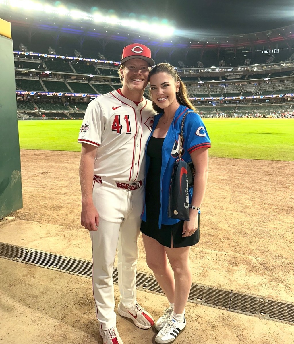 Reds All-Star Andrew Abbott gets engaged to Cincinnati TV anchor ...