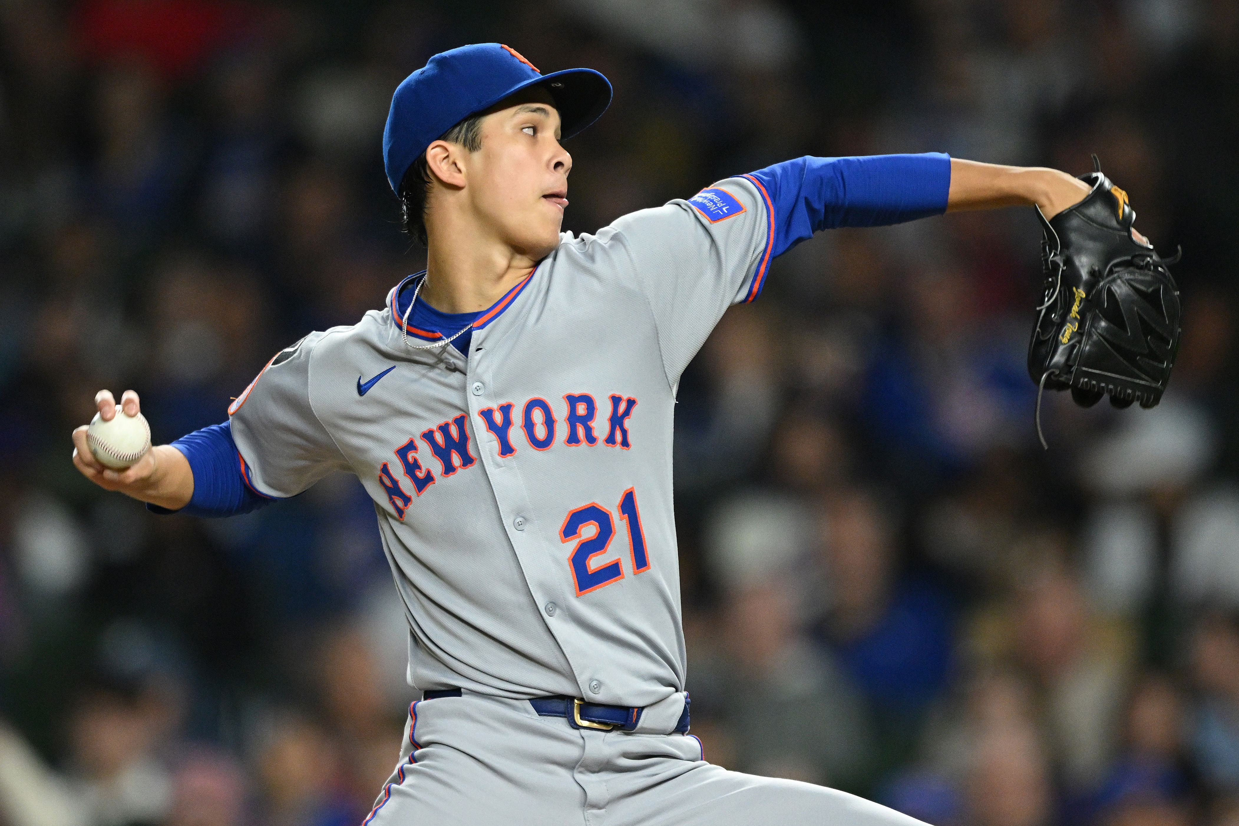 Mets call up top pitching prospect Jonah Tong, designate Craig Kimbrel ...