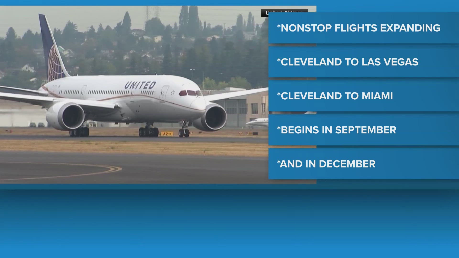 United Airlines expands Cleveland Hopkins services with new nonstop ...