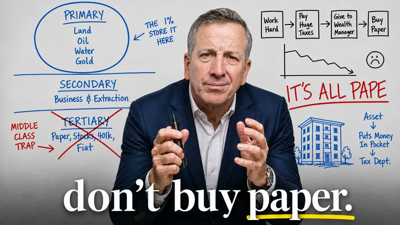 Where the rich actually store their wealth (it's not stocks)