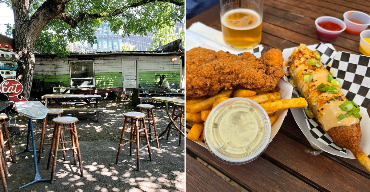 A single Oregon restaurant serves gluten free corn dogs that locals ...