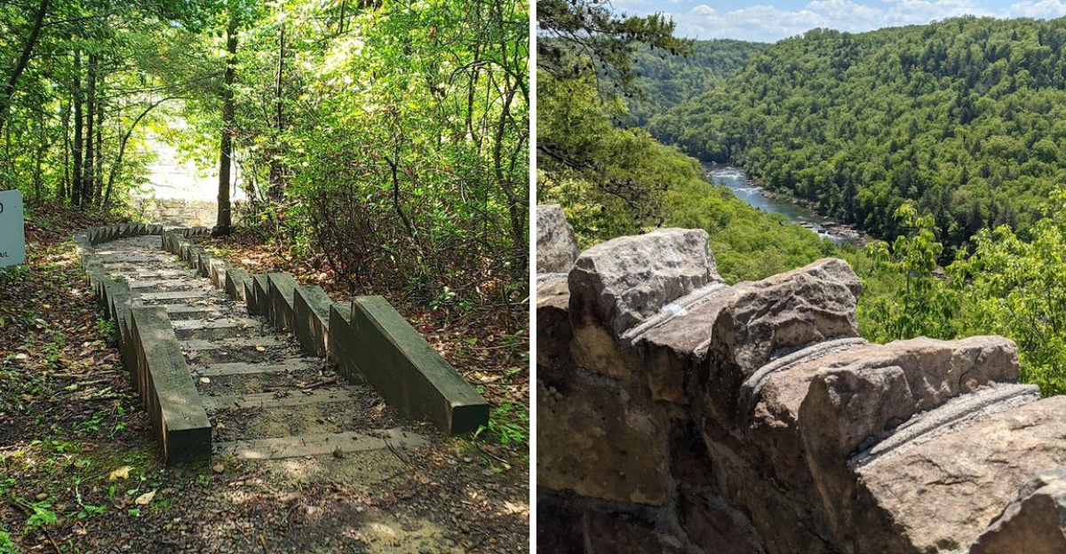 The 2-mile trail in West Virginia that takes you past a spooky ...