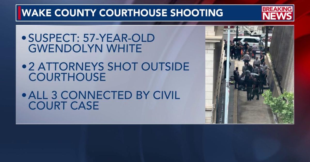 Chaos at the courthouse: Woman accused of shooting 2 attorneys ...