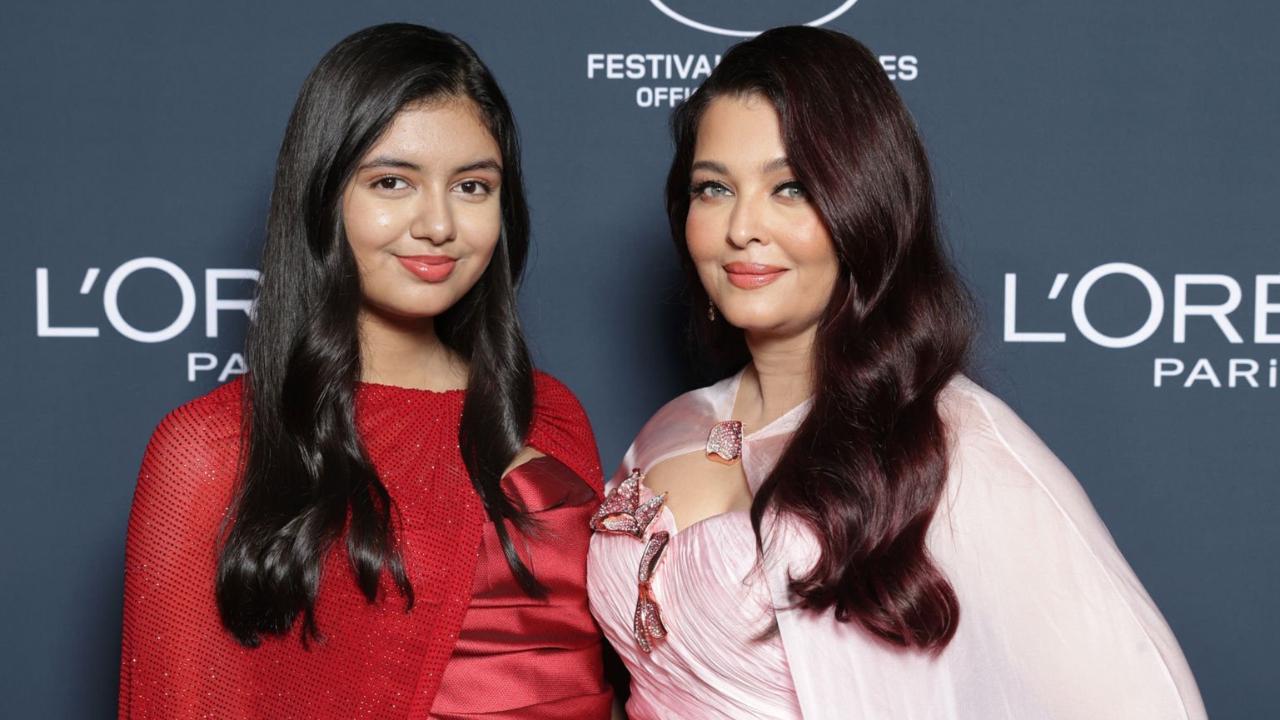 Cannes 2026: Aishwarya Rai's daughter poses with her at brand event