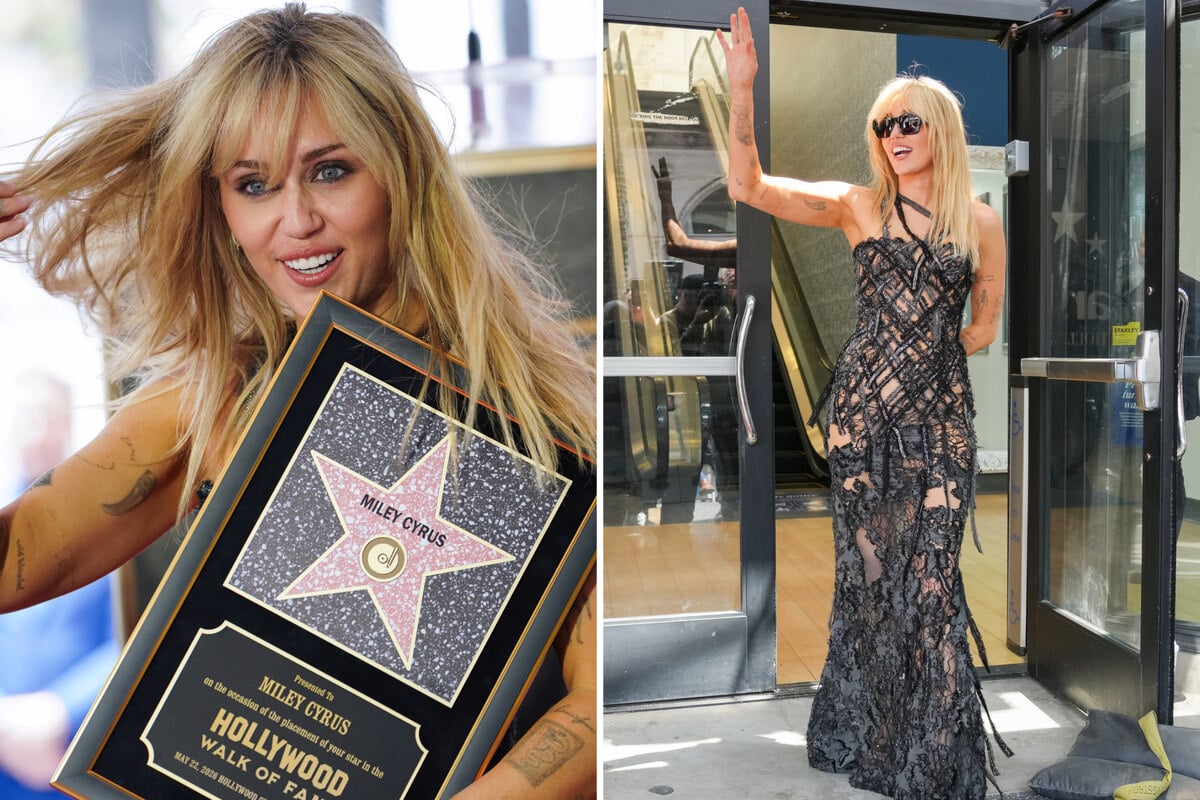 Meilenstein in Hollywood: Miley Cyrus wird mit "Walk of Fame"-Stern geehrt