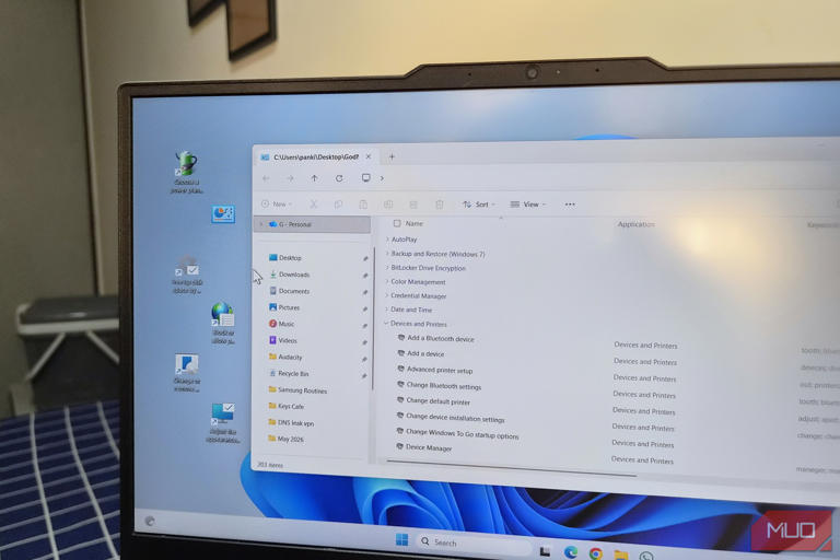 I set up Windows 11's God Mode and then made it even faster with these ...