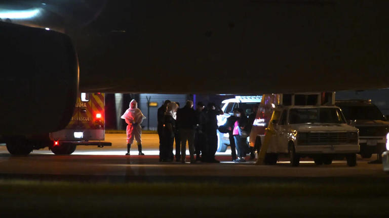 American passengers exposed to hantavirus receive care in Nebraska ...