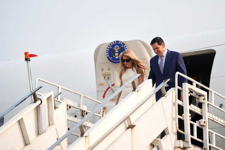 US-Außenminister Rubio für viertägigen Besuch in Indien eingetroffen