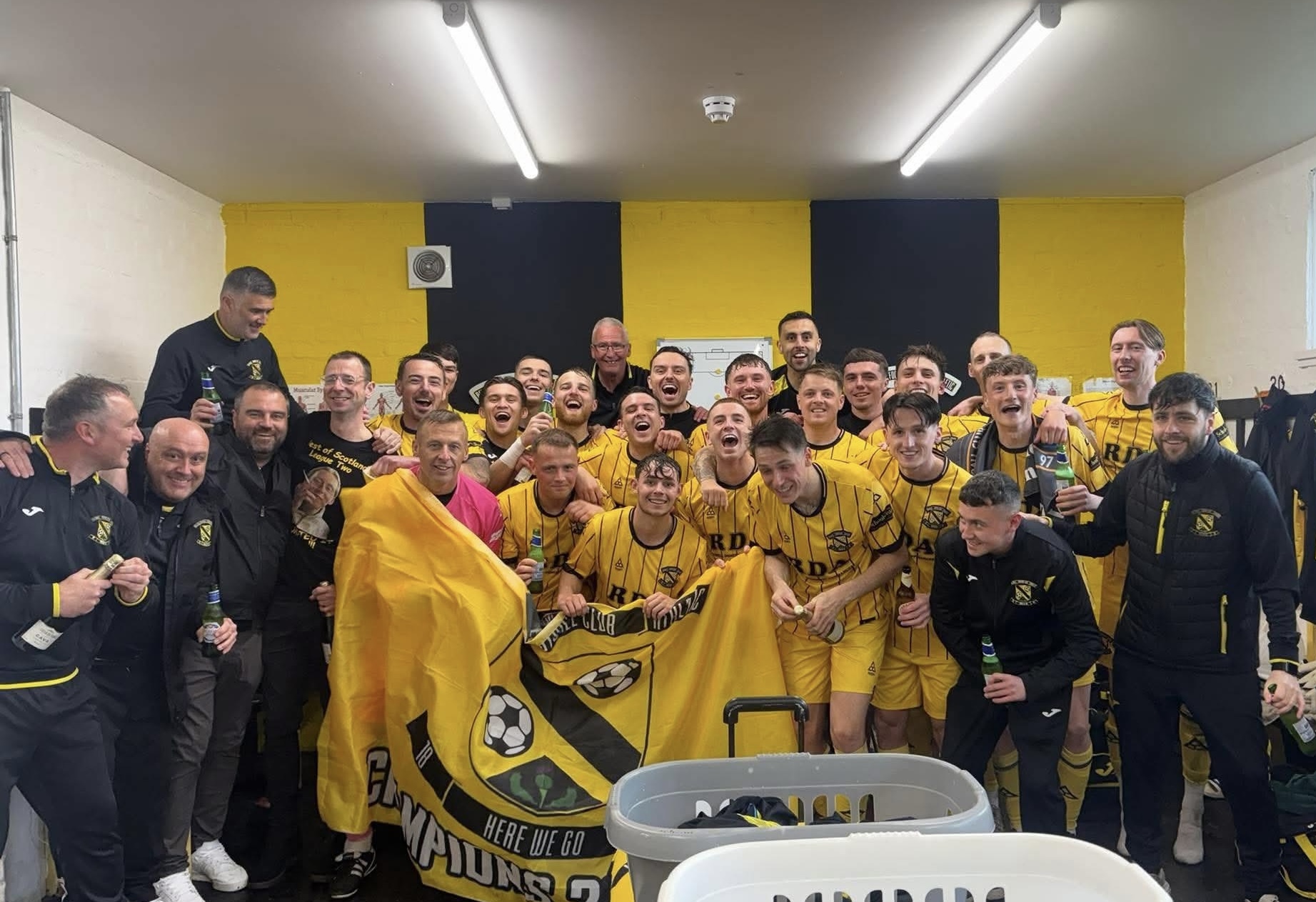 Bellshill Athletic blown away by title celebrations as community buy-in ...