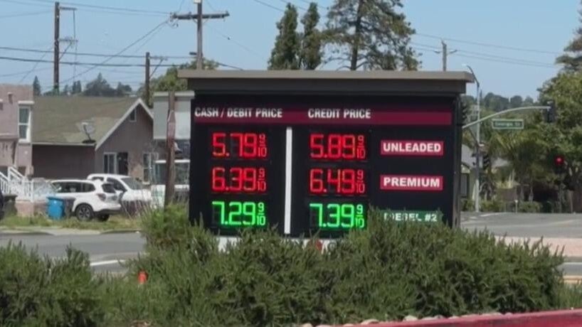 Memorial Day weekend travelers absorbing eye-popping gas prices