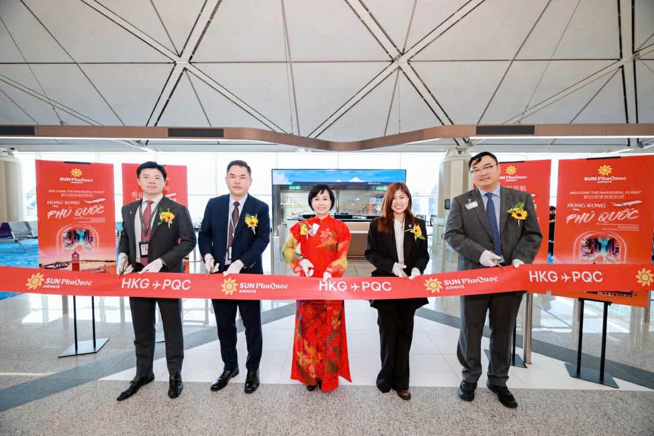 Sun PhuQuoc Airways launches direct Hong Kong route