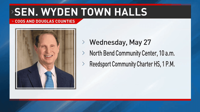 Wyden plans town halls in four counties, targets $1.8B IRS settlement ...