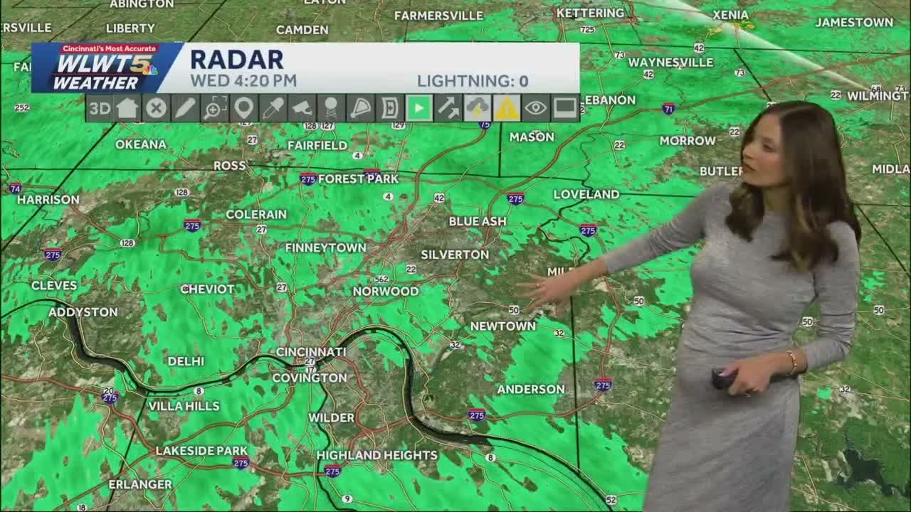 Gloomy tonight; more rain for holiday weekend