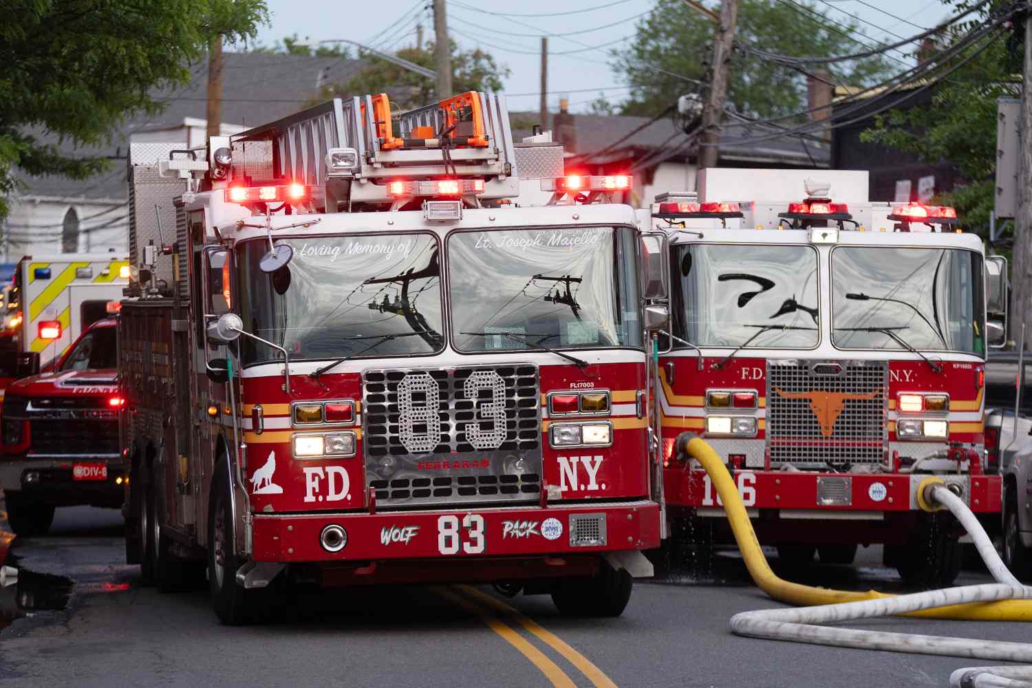 1 civilian dead and over 30 firefighters injured after fire and ...