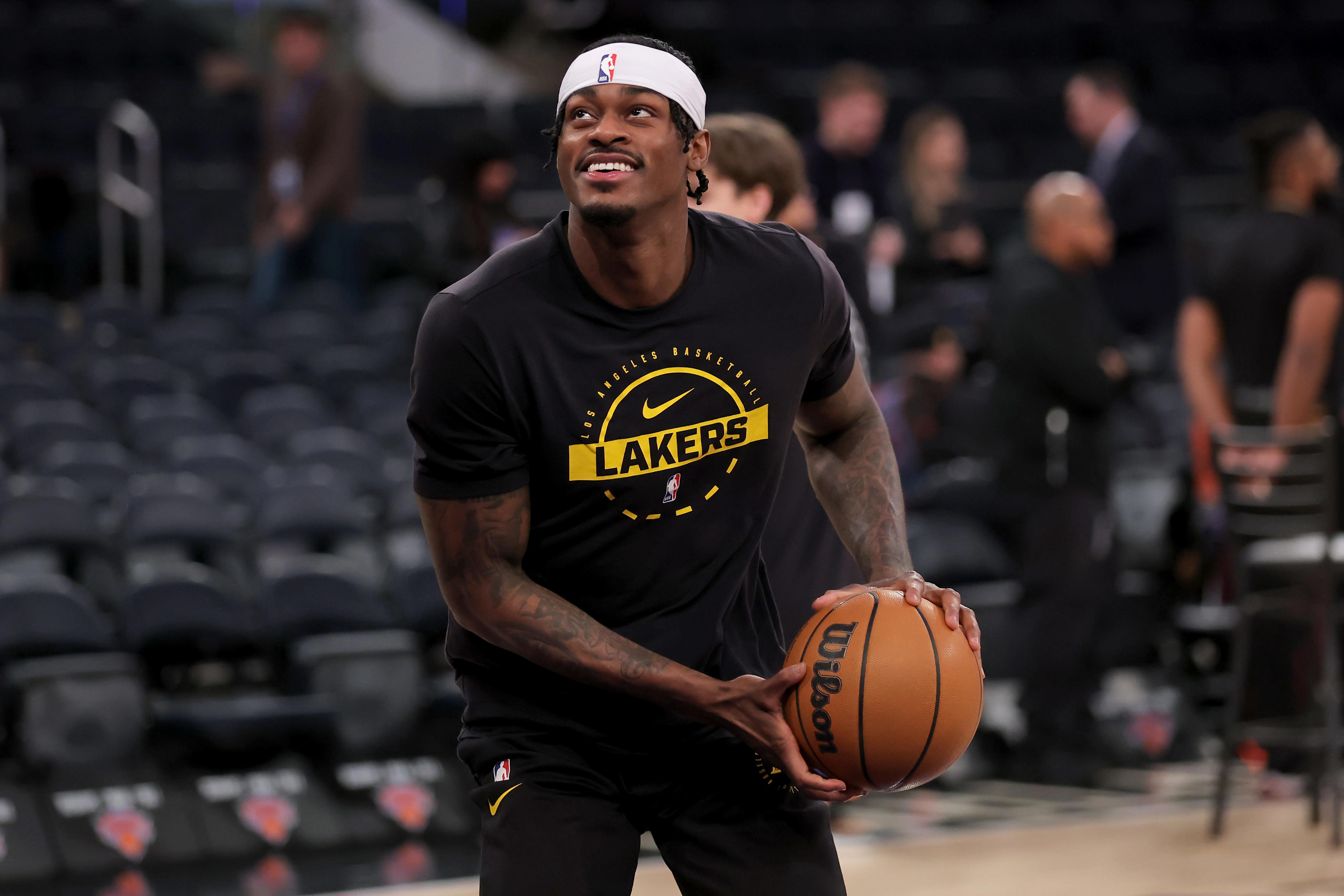 Jarred Vanderbilt on his relationship with Lakers coach JJ Redick