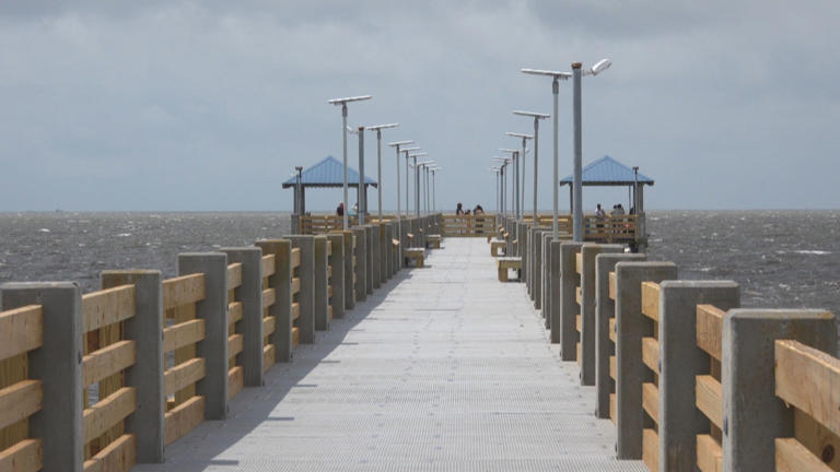 Pascagoula Beach Pier reopens with new upgrades