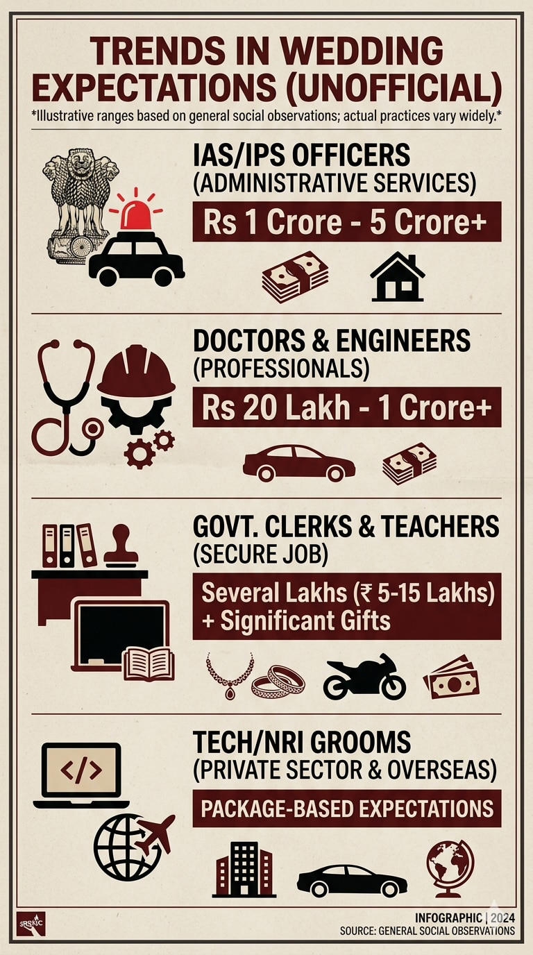 IIT, IAS, MBA: The hidden dowry rate card still haunting Indian marriages