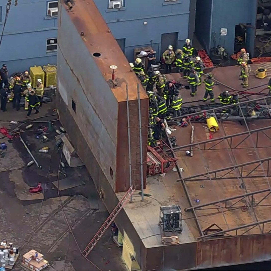 Staten Island shipyard explosion, fire leaves 1 dead, over 30 hurt