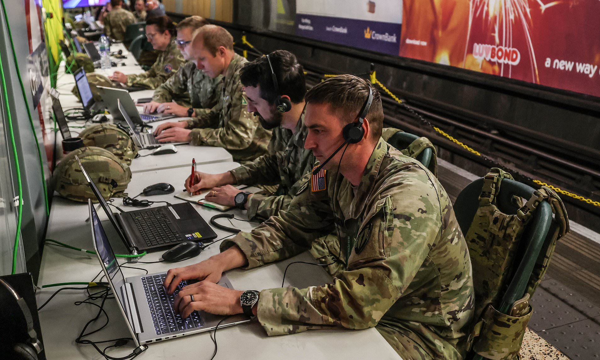 British soldiers rehearse for war with Putin from disused London ...