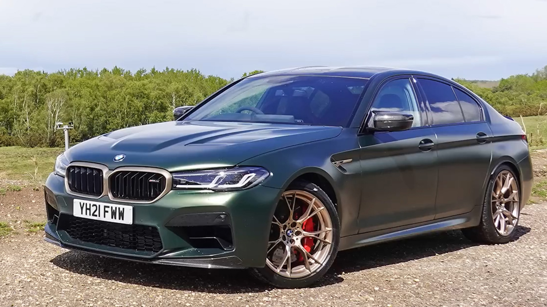 This is the new BMW M5 CS first drive review