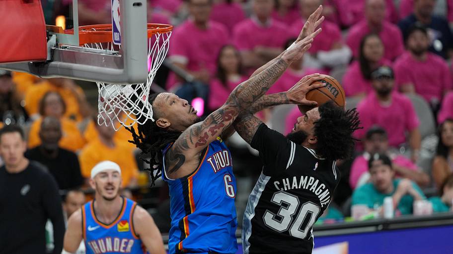 Spurs fall flat in game 3 after historic start, Thunder takes 2-1 West ...