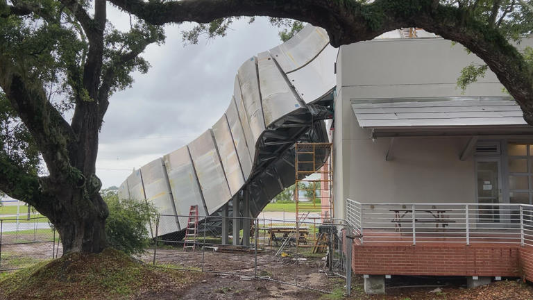 Ohr O’Keefe Museum nears completion of Frank Gehry staircase design