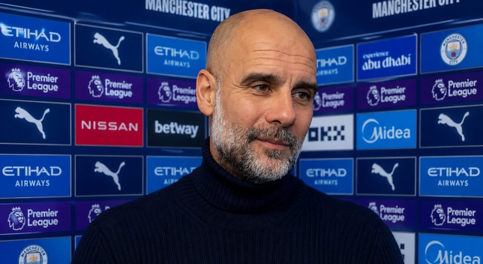 Manchester City. Guardiola is leaving, it’s official
