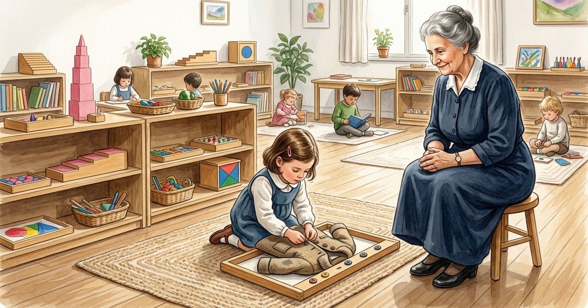 Maria Montessori, educadora italiana: “Nunca ajude uma criança em uma ...
