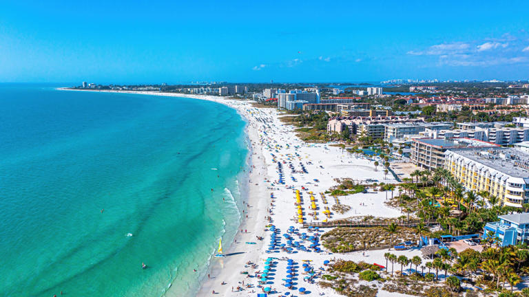 In the US, this beach in Florida with sand unlike anywhere else in the ...