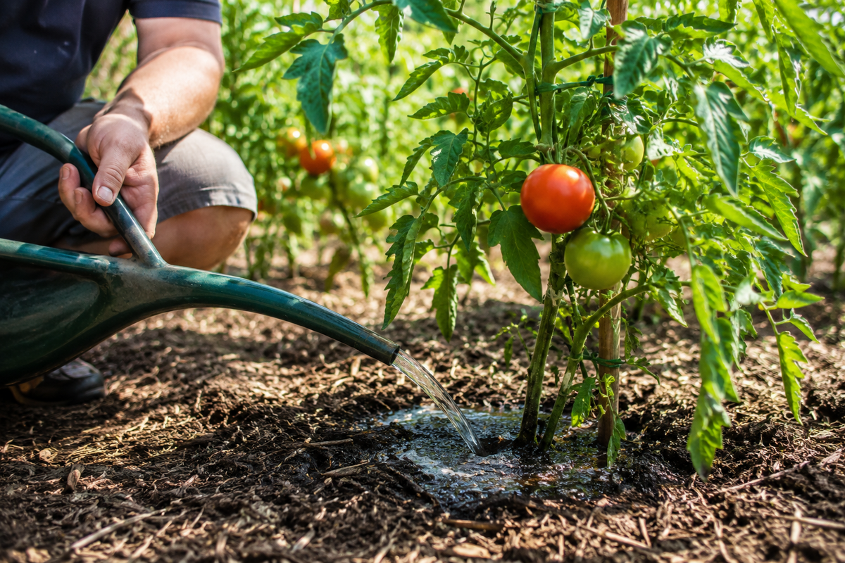 Arrosage des tomates : voici le nombre précis de litres à mettre par ...