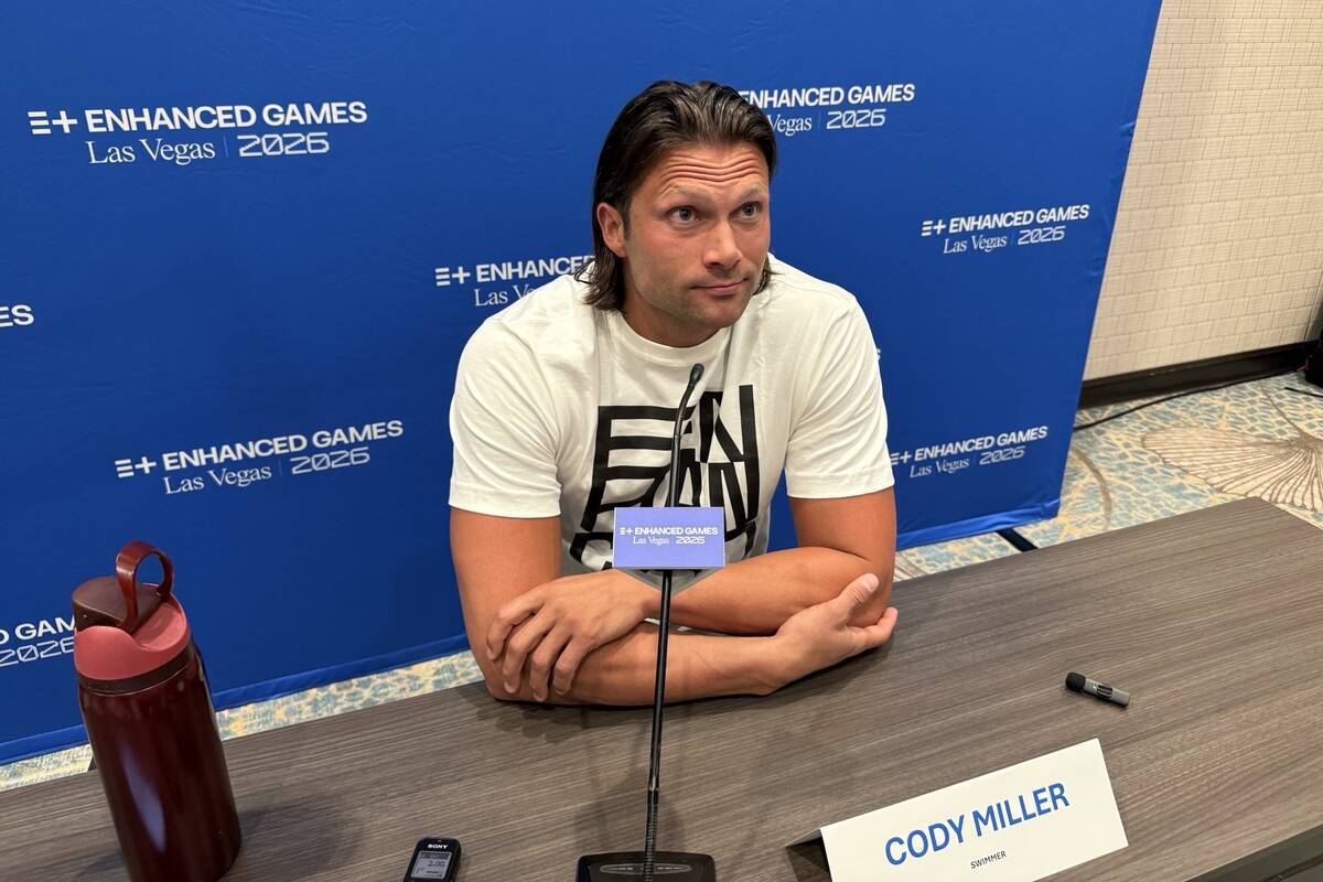 Olympic medalist Cody Miller looks to cash in at hometown Enhanced Games