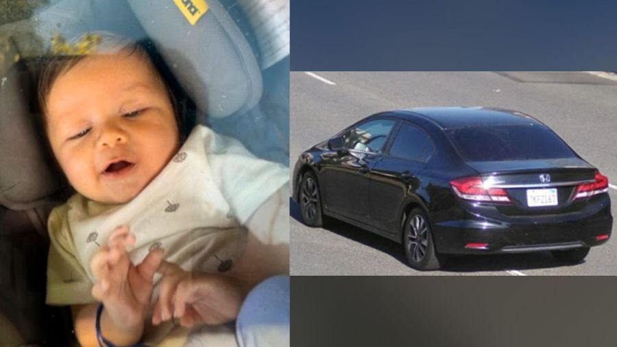 3-month-old baby safely located after abduction in Alhambra