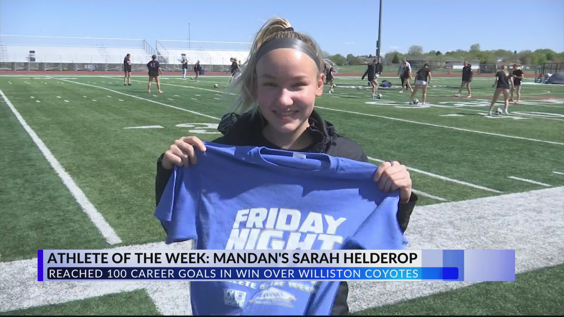 Athlete of the week: Mandan's Sarah Helderop