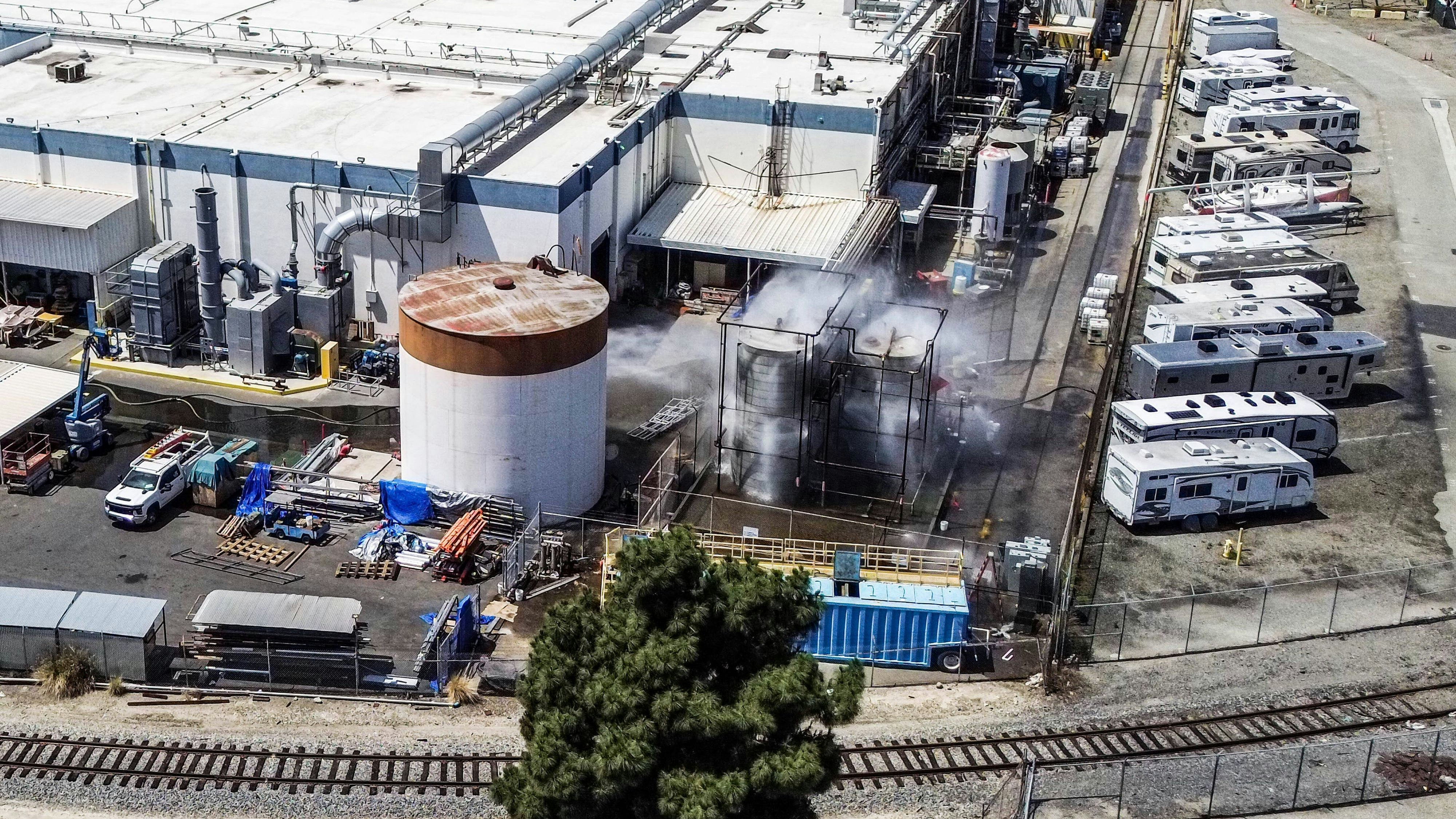 40.000 fliehen vor drohender Chemie-Explosion